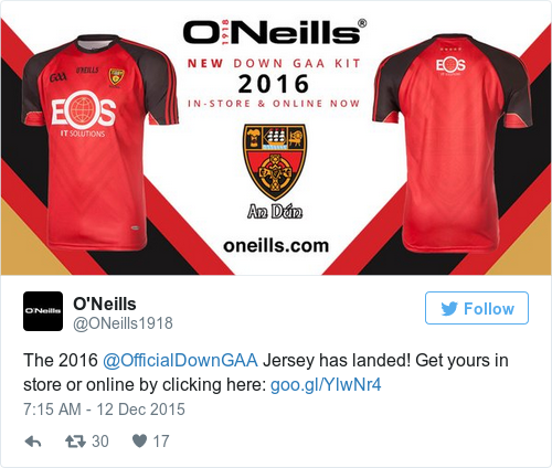 What do you think of the new Armagh and Down GAA jerseys for 2016?