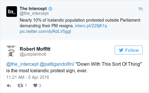Father Ted's famous protest sign has caused some confusion in Iceland