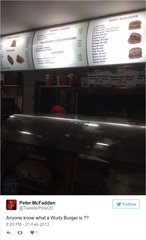 The Wurly Burger is Dublin's most underappreciated chipper delight