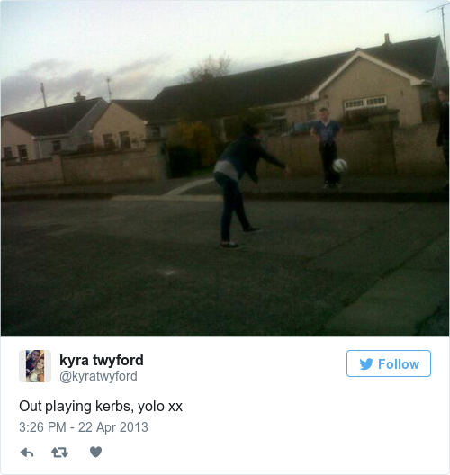 Kerbs was the greatest street game ever invented by Irish kids