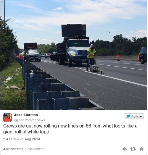 This is the worst road striping to have ever existed · The Daily Edge