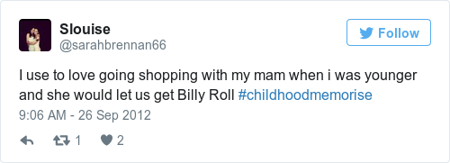 Here's why Billy Roll was every Irish person's favourite treat growing up