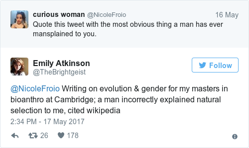 Women have been sharing the worst examples of mansplaining they've ever ...