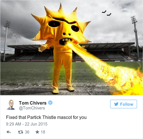 Partick Thistle Mascot Memes