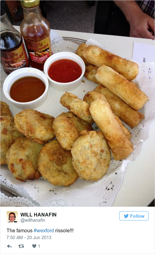 The rissole is Wexford's amazing hidden chipper treasure