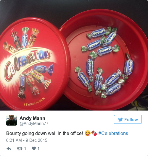 The Bounty is the worst Celebration and everybody knows it