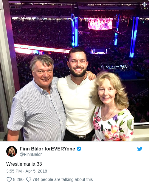 People loved Irish wrestler Finn Balor's big entrance with LGBT fans ...