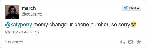 Katy Perry accidentally shared her phone number with 16 million ...