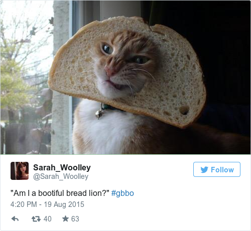 This lion made out of bread was the hero of the Great British Bake Off ...