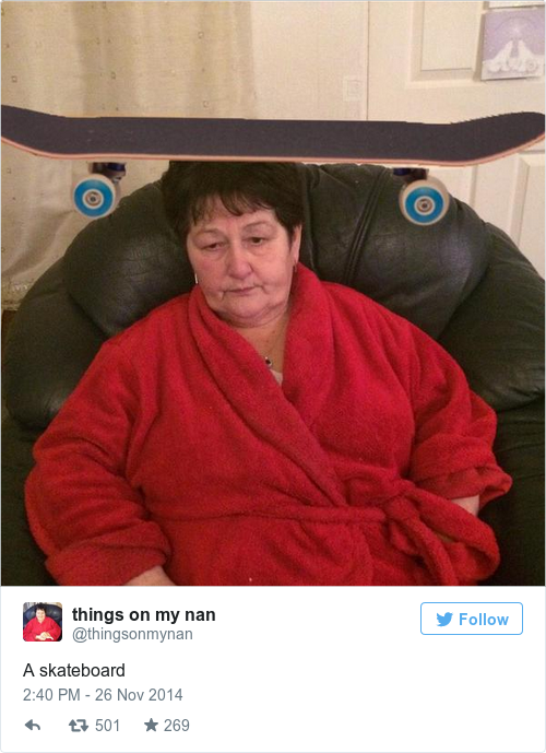 Things On My Nan is the novelty account that is taking over Twitter