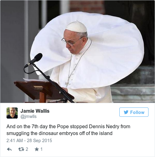 This unfortunate photo of the Pope sparked a hilarious Photoshop battle
