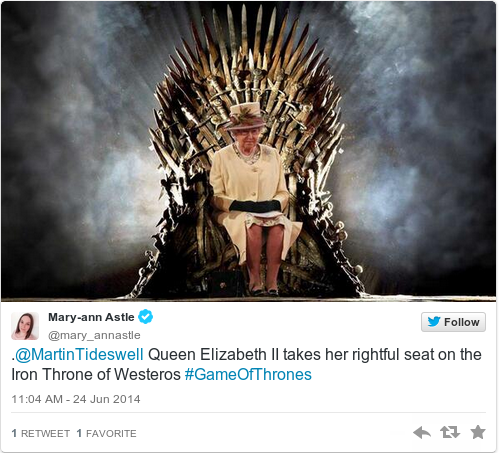 The Queen didn't sit on the Iron Throne and disappointed the entire ...