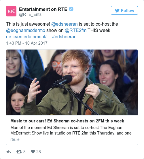 Ed Sheeran rocked up to a pub in Salthill to shoot the Galway Girl ...